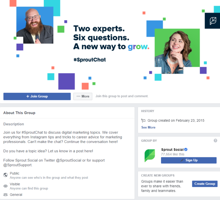 Facebook Group Marketing: How to Grow Your Community | Sprout Social
