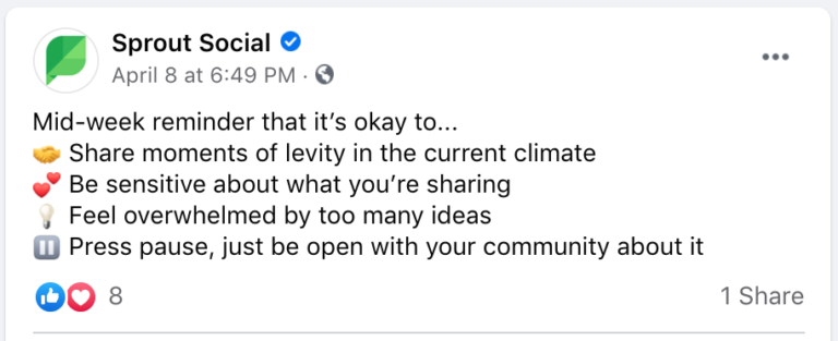 15 Facebook Post Ideas to Increase Engagement | Sprout Social